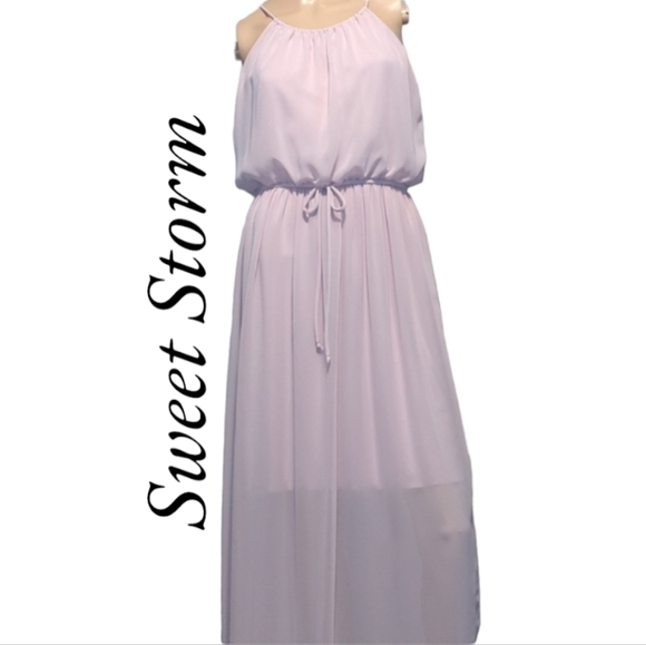 Sweet Storm | Dresses | Sweet Storm Maxi Medium Size Dress Keyhole With ...